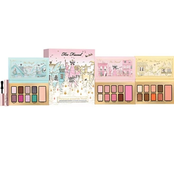 Too Faced | Makeup | Too Faced Christmas Around The World Set | Poshmark